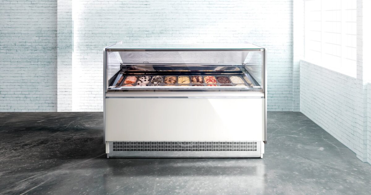 Static and Ventilated Display Freezers - Kastbergs Gourmet-Is